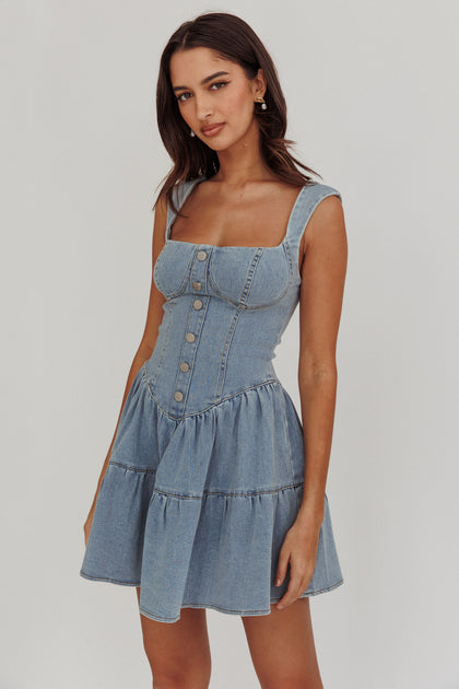 Denim Dresses | Shop Women's Denim Dresses Online