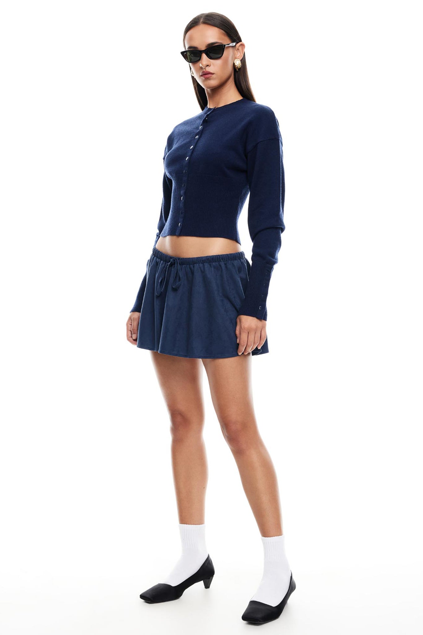 Shop the LIONESS Ghost Mini Skirt Navy | Selfie Leslie Australia