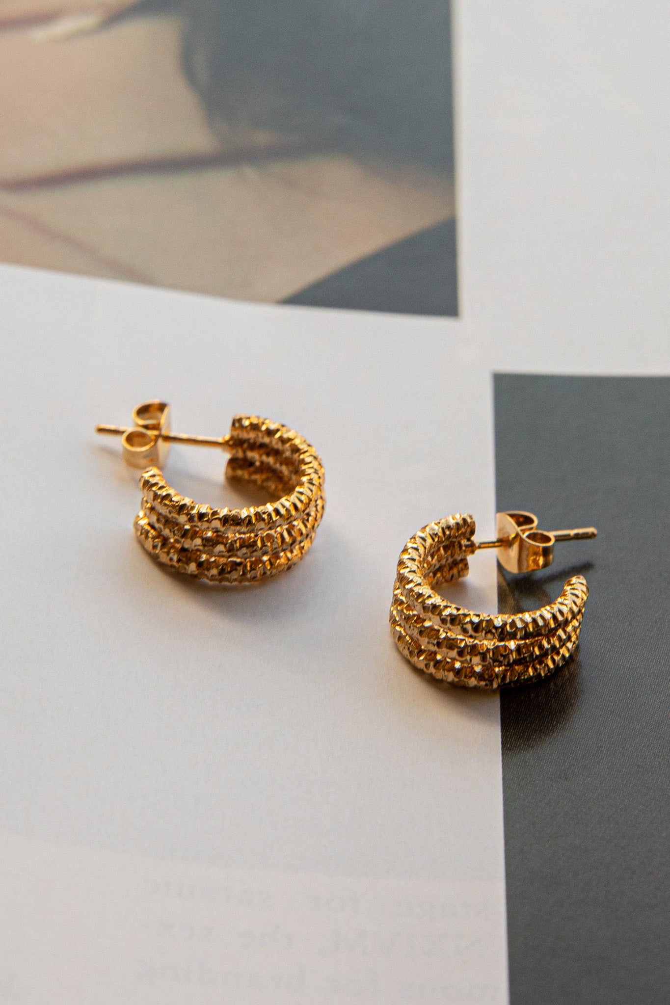 Shop the Goldilocks Open Hoop Earrings Gold
