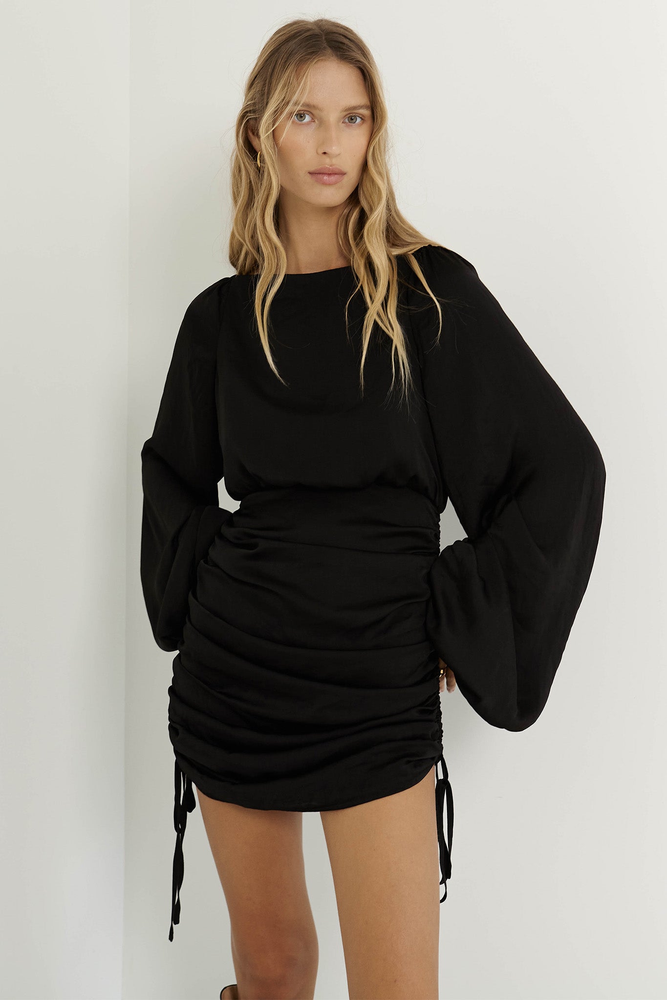 Shop the SNDYS Gigi Mini Dress Black
